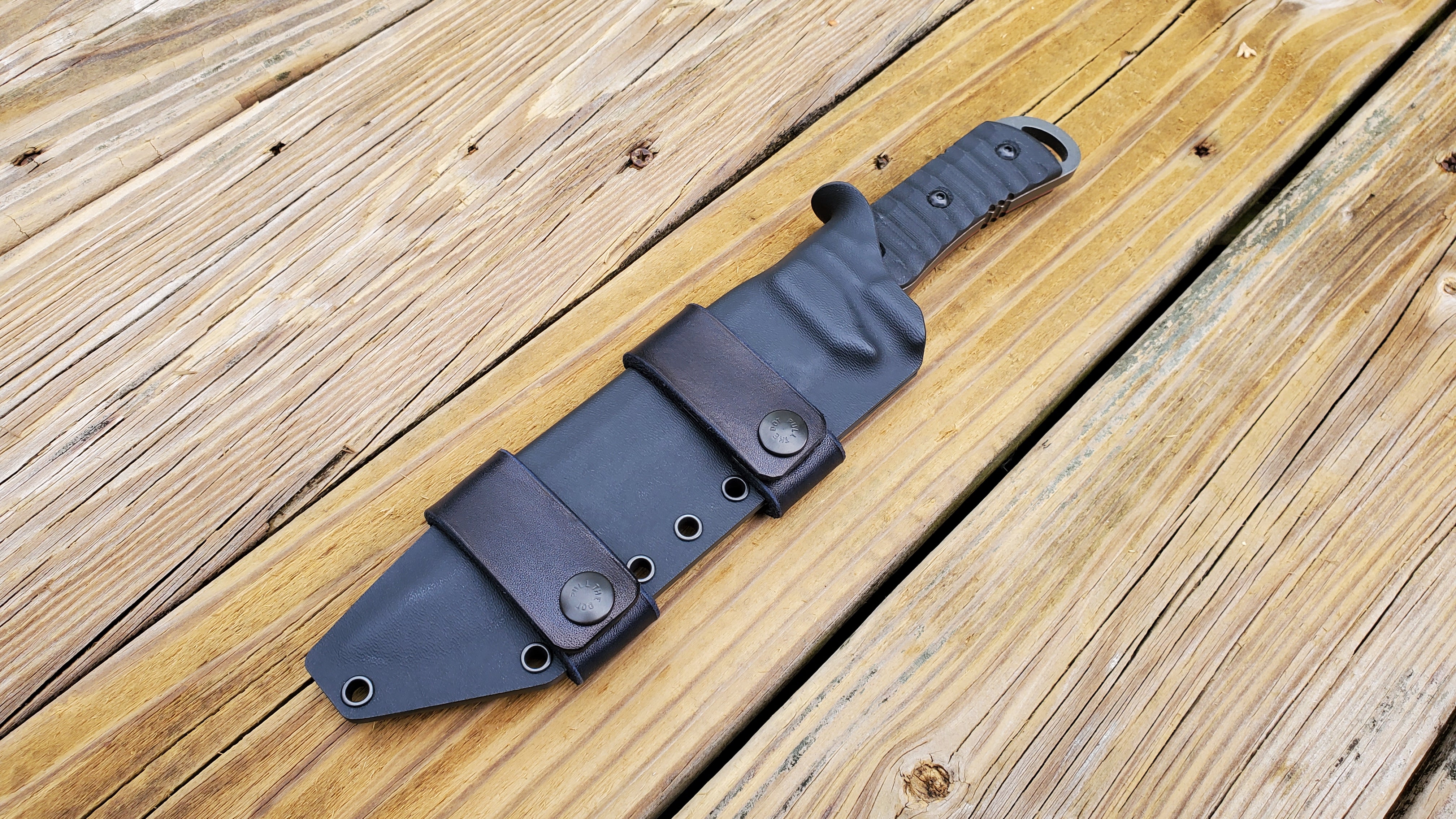 TOPS APACHE DAWN Custom Kydex Sheath Taco Scout Carry