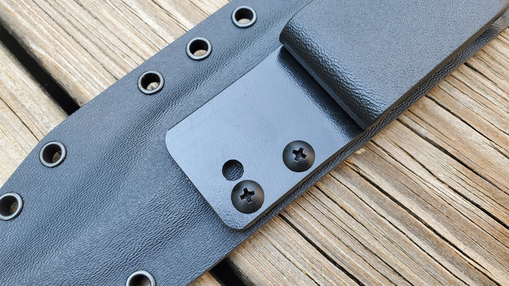 ONTARIO KNIFE COMPANY SPEC PLUS "SP1-95" KNIFE KYDEX sheath pancake w/