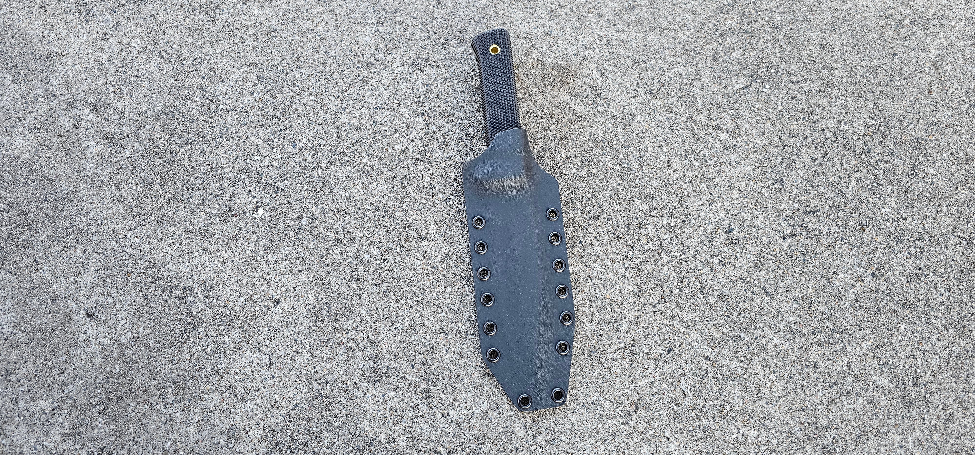 COLD STEEL "SRK" Custom Kydex Sheath, Fits 3V, AUS8, SK-5 and VG-10 Sa