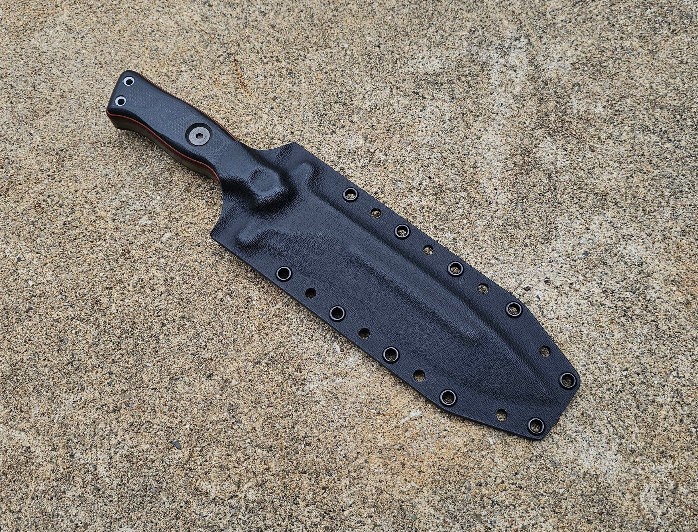 TOPS OPERATOR 7, OP7 Knife Custom Kydex Sheath, Pancake Style 2.0