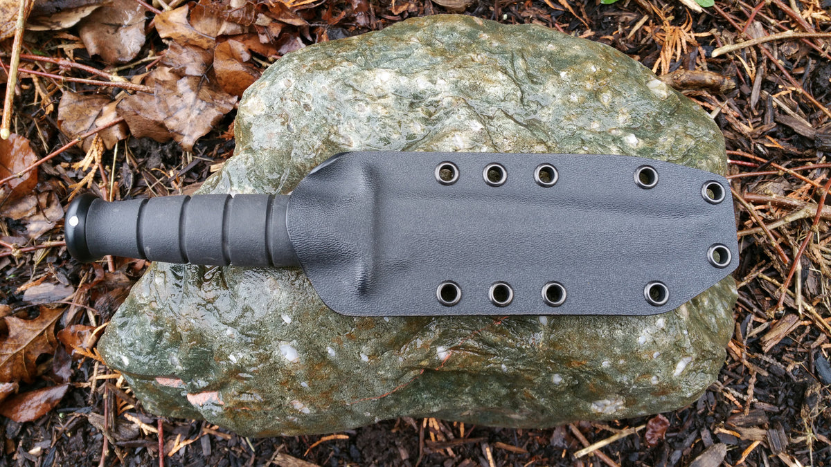 KA-BAR Short Tanto custom kydex sheath in pancake style